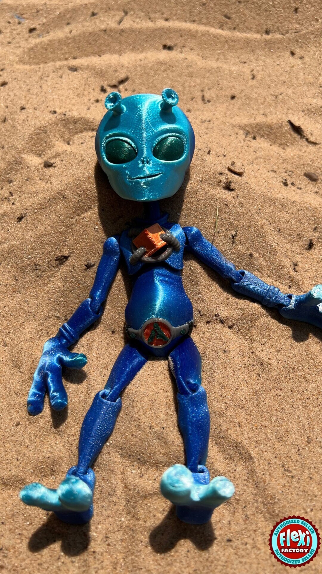 3D Printed Articulating Alien Toy - Etsy