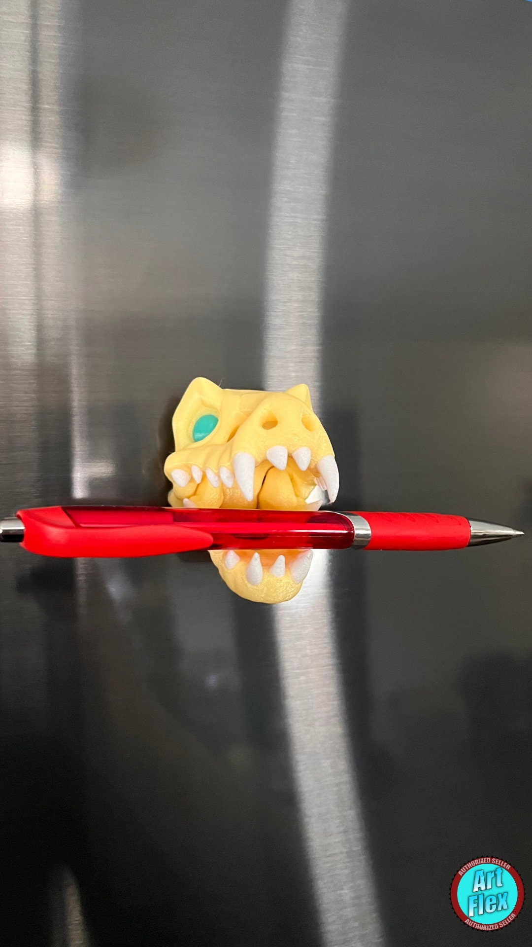 Dinosaur Skull Fridge Magnet - Etsy