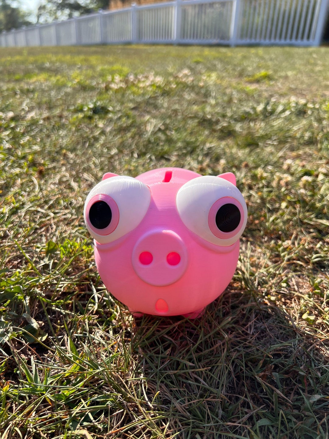 Piggy Pork Bank 3D Printed Whimsical Savings Deco - Etsy