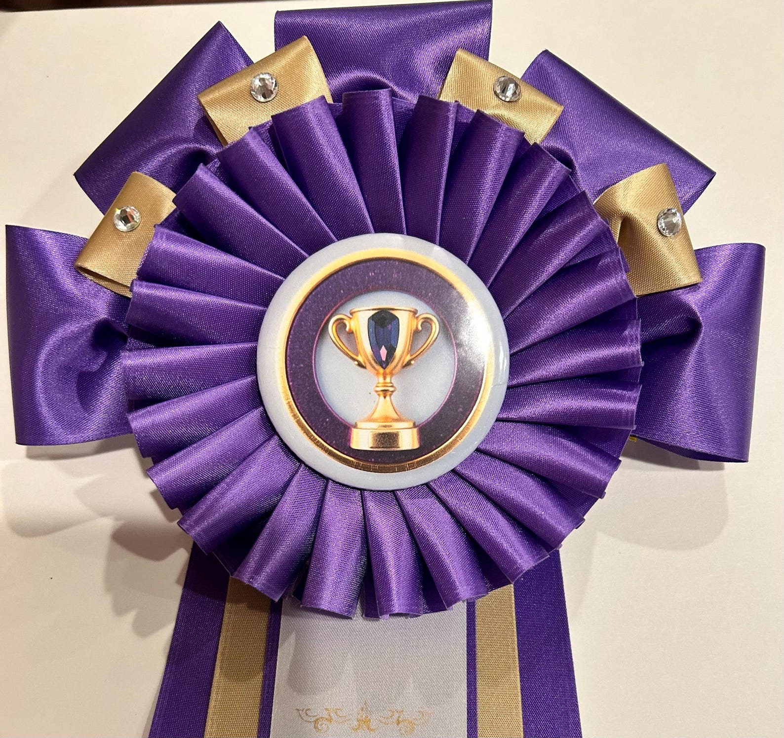 Personalized Ruffle Rosette Award Ribbon: Custom Pet Show Prize - Etsy