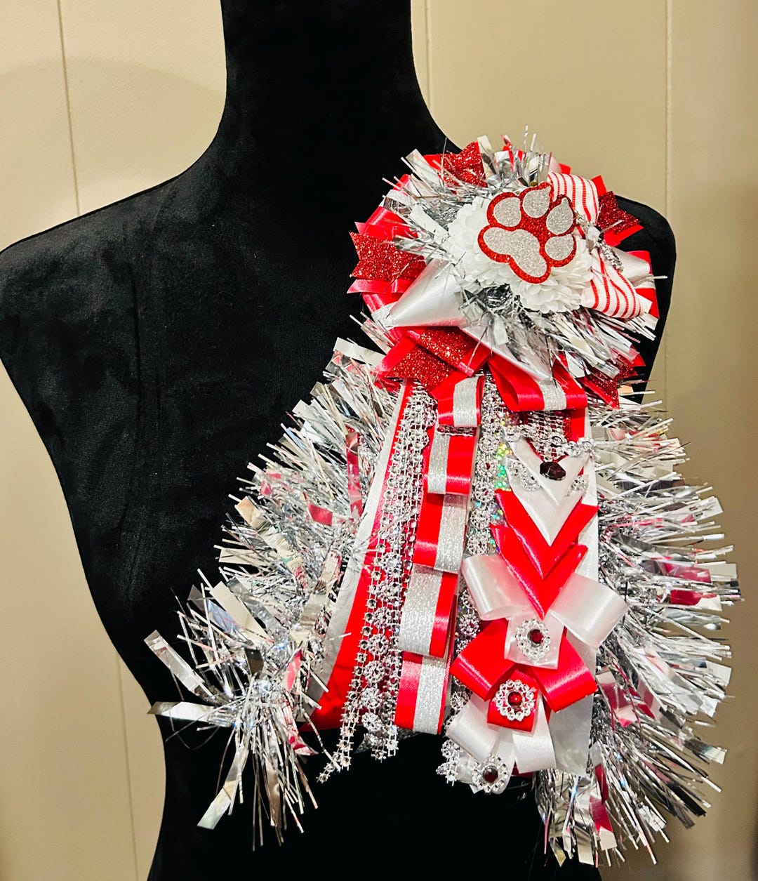 Homecoming Mum – Fully Customizable! 14 Inch Long. - Etsy