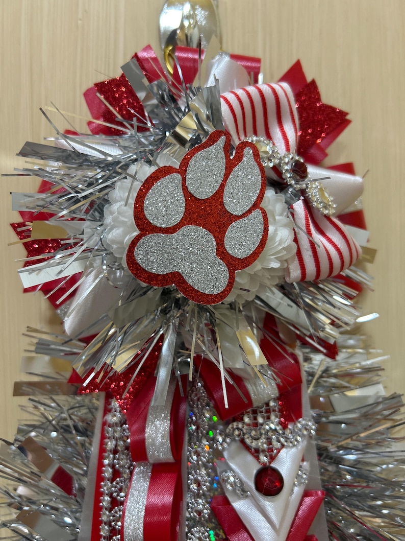 Homecoming Mum – Fully Customizable! 14 Inch Long. - Etsy
