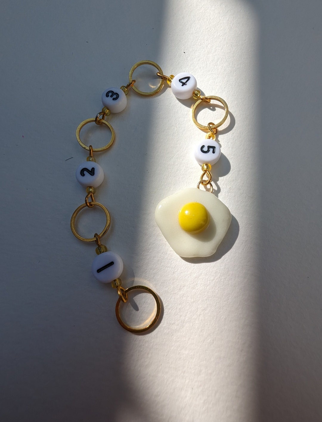 Yellow Row Counter for Knitting, 5 Rings (multiple Variations) - Etsy