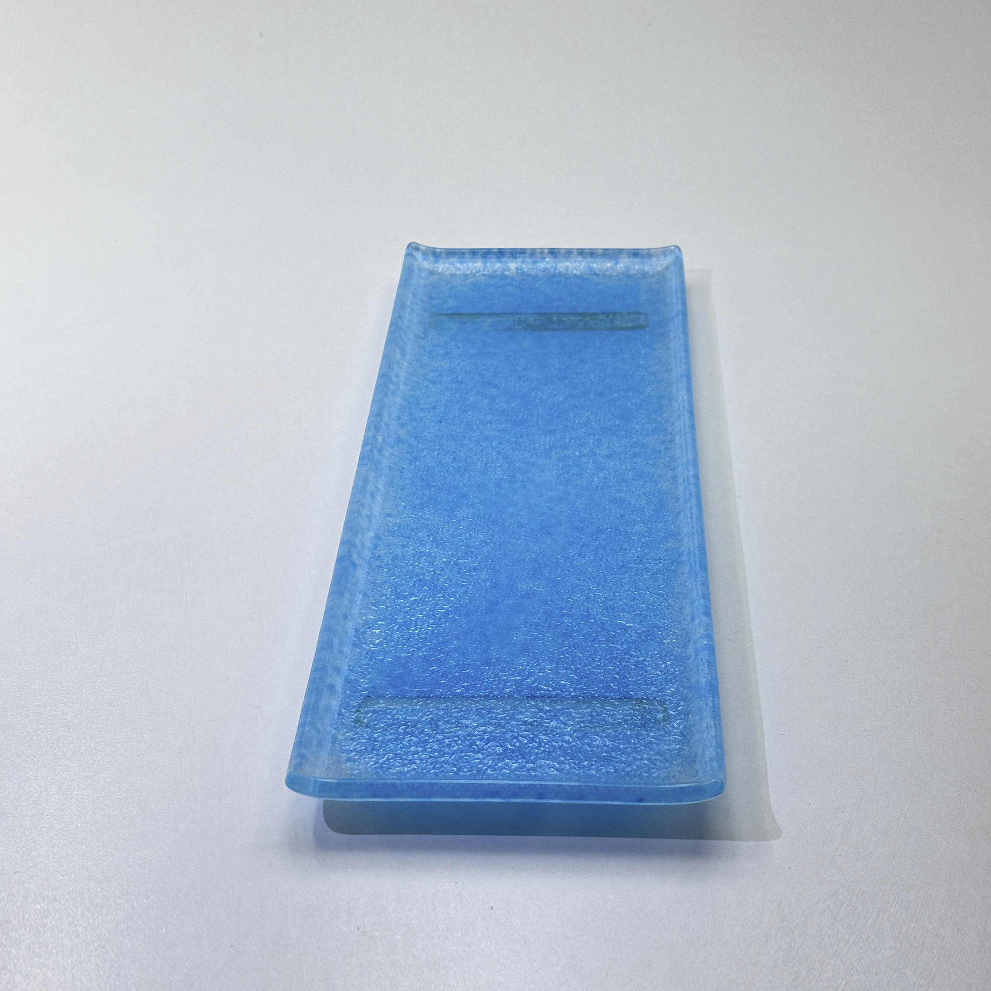 Fused Glass Tray for Sushi, Sauce Tray, Clear Glass Plate, Colored ...