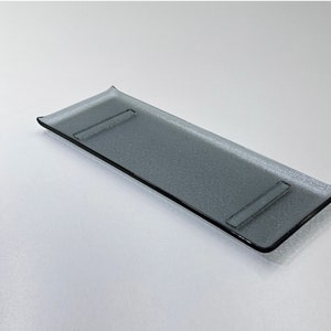 Fused Glass Tray for Sushi, Sauce Tray, Clear Glass Plate, Colored ...