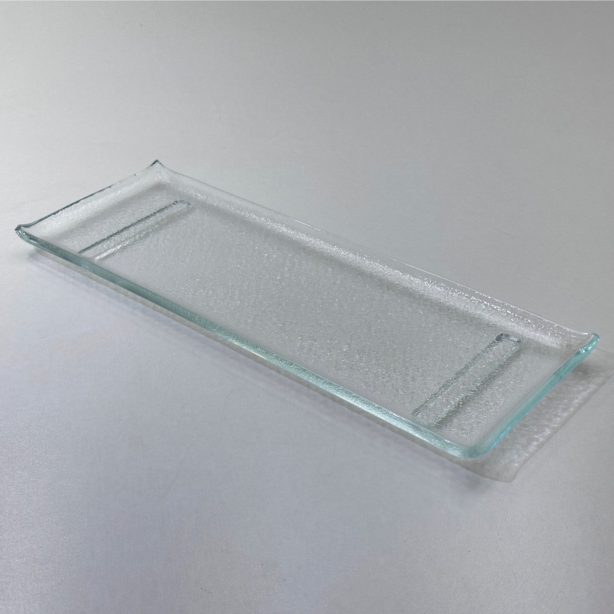 Fused Glass Tray for Sushi, Sauce Tray, Clear Glass Plate, Colored ...