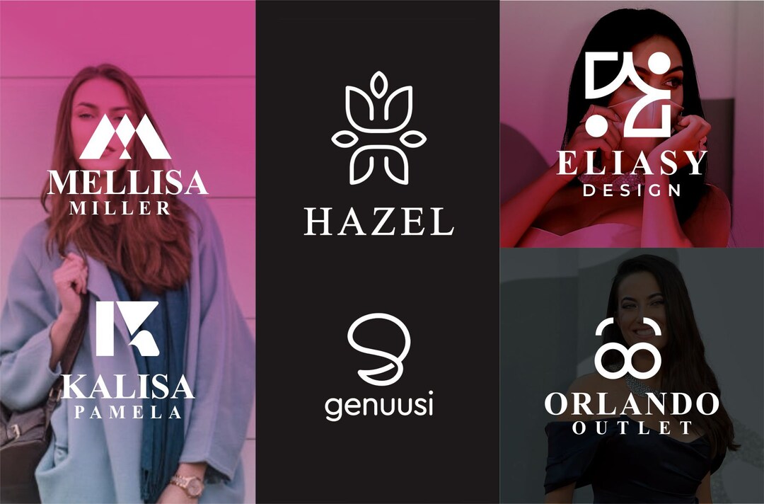 Fashion Initial, Icon Logo Design - Etsy