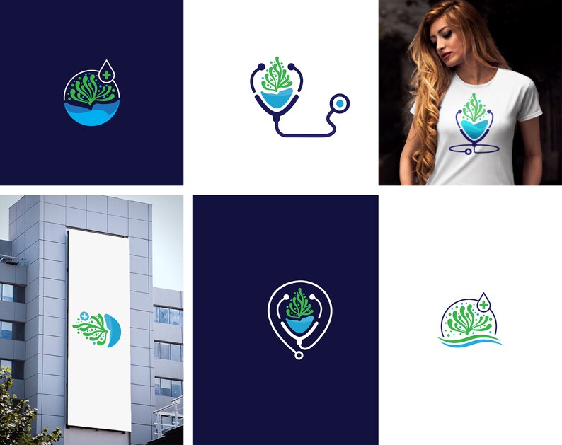Lake Management Logo Design Icon - Etsy