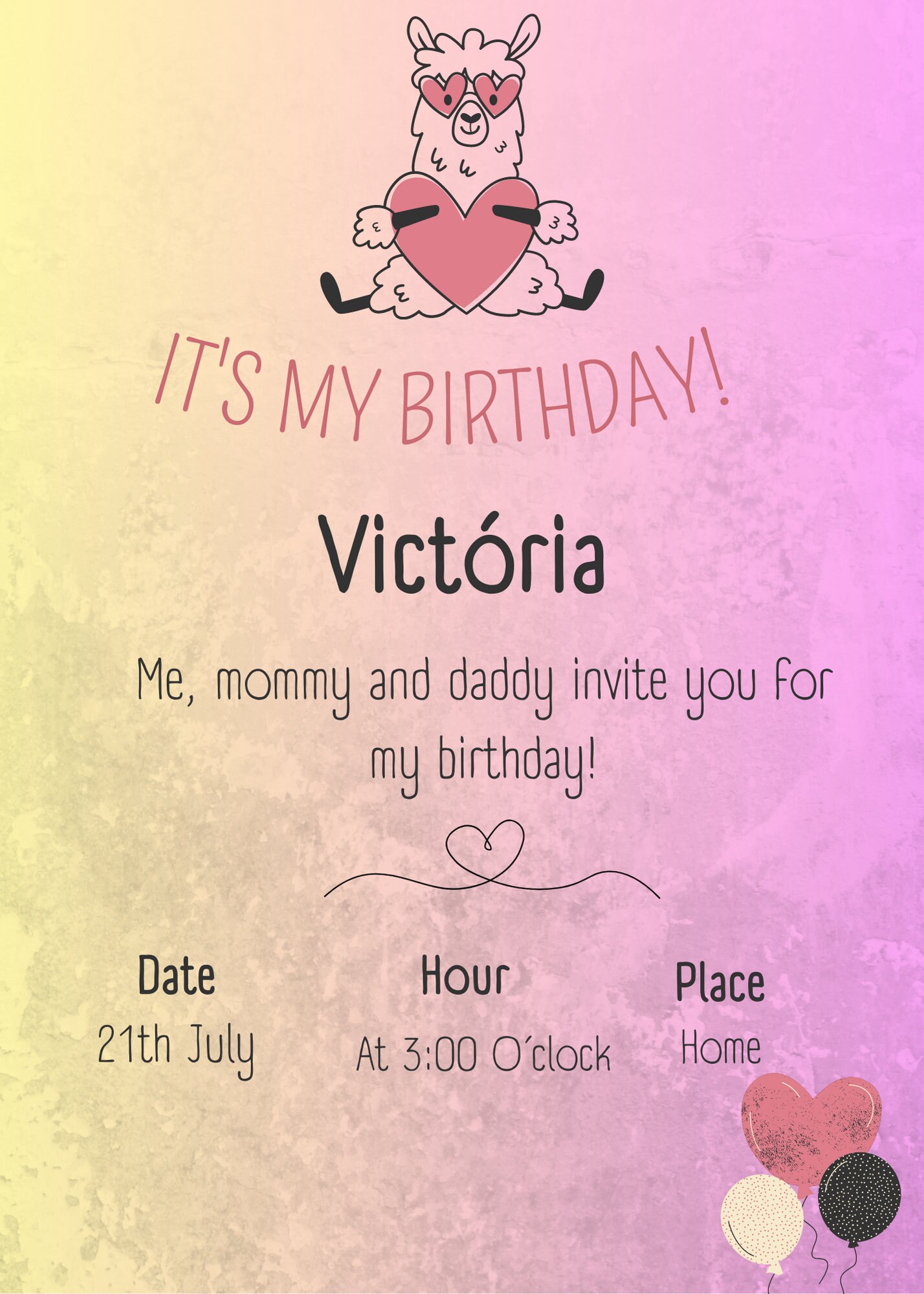 Children Party Invitations - Etsy