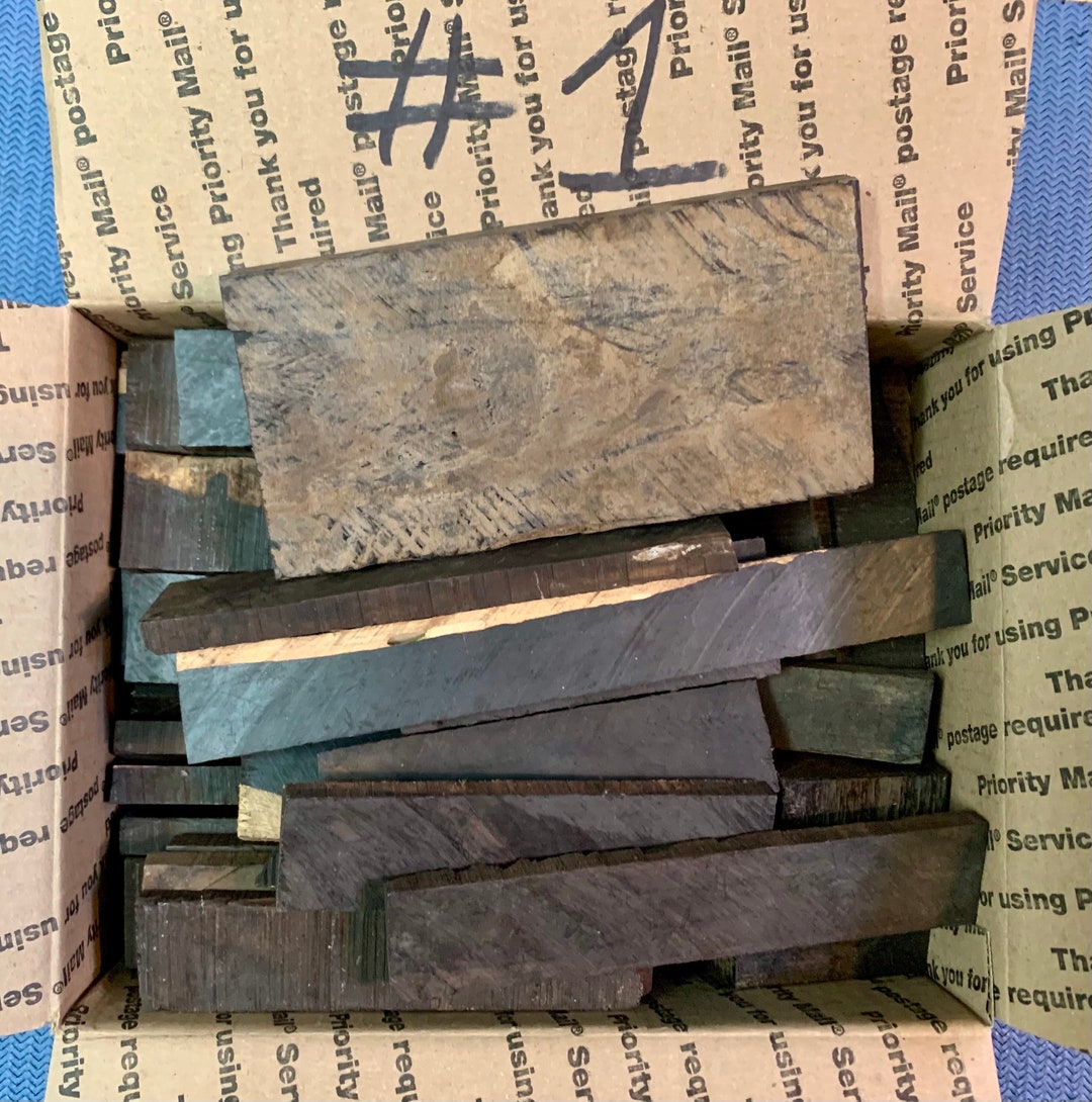 African Blackwood Thins 15 Pounds Box 1 - Etsy