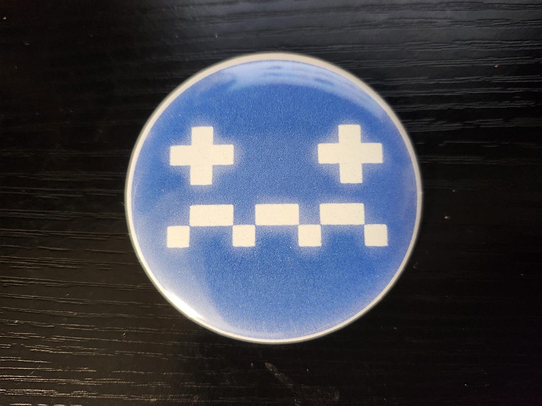 Cahciua Robot (nervous Face) Final Fantasy XIV (14) Dawntrail Button ...