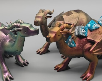 Dienosaur the Dice Dinosaur Dungeons and Dragons Dice Holder DND Dice ...