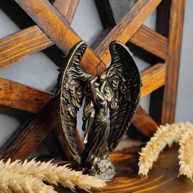 Angel Devil Figurine - Etsy