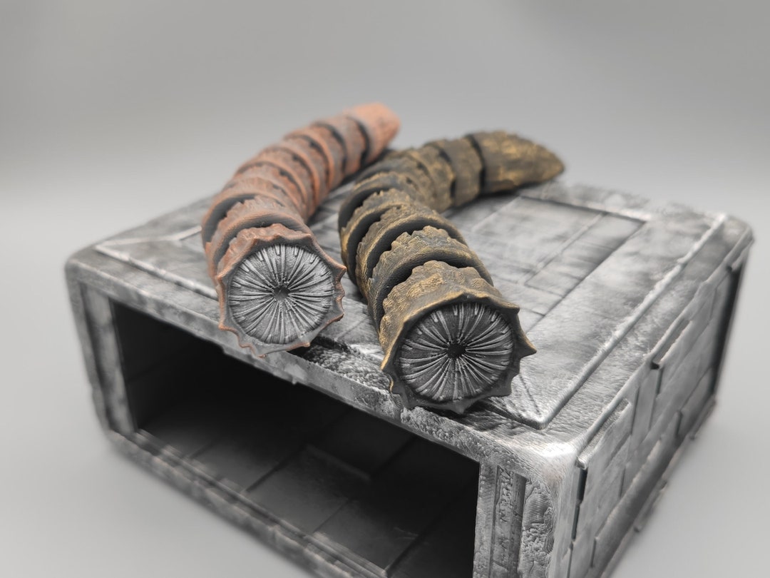 Dune Sandworm Articulated Dune Toy Flexible Articulated Dune Sandworm ...