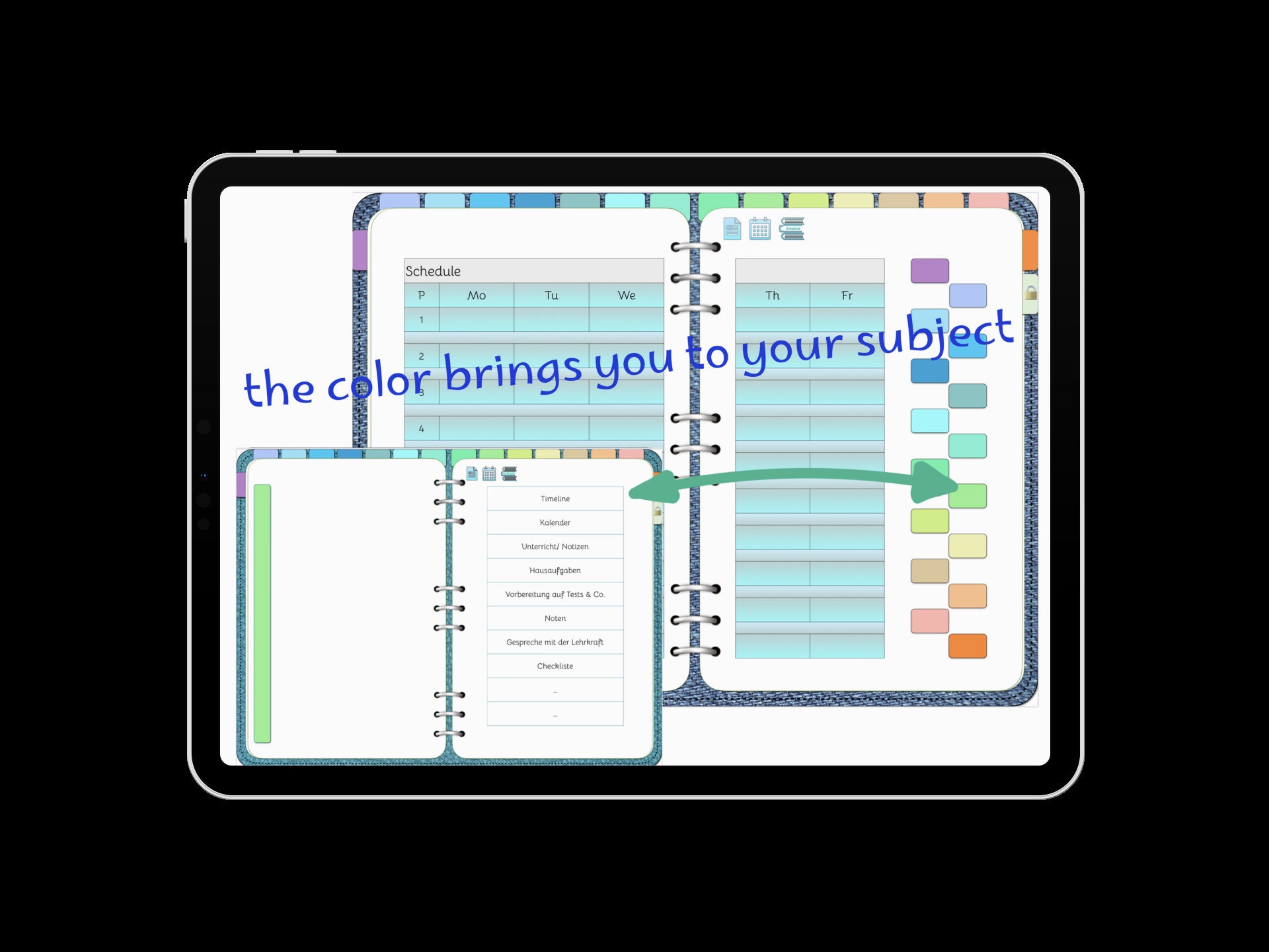 Best Student Digital Planner 2023-2024 (englisch) Mit Hyperlinks ...