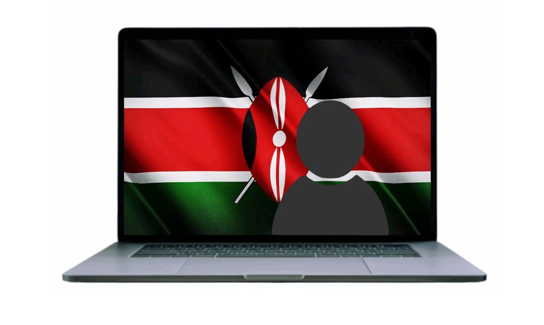 Kenya Flag Waving in the Background! Upgrade Your Video Calls With Our ...