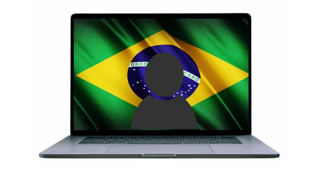 Brazilian Flag Waving in the Background! Upgrade Your Video Calls With ...
