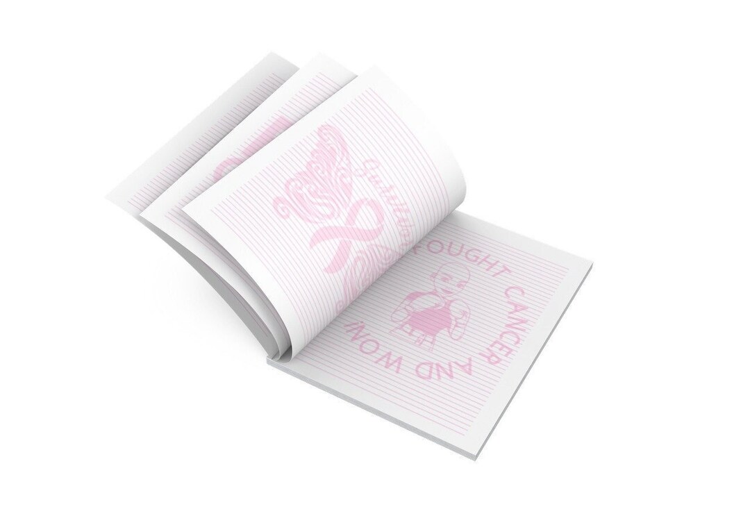 Printable Notebook Pages Celebrating Surviving Cancer. Instant Download ...