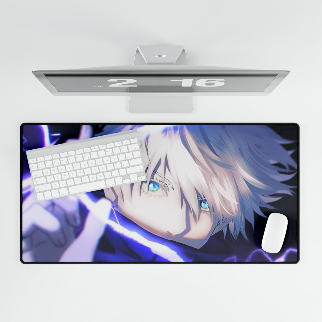 Large Anime Desk Mat Jujutsu Kaisen Desk Mat Gaming Desk Mat, Long Desk ...