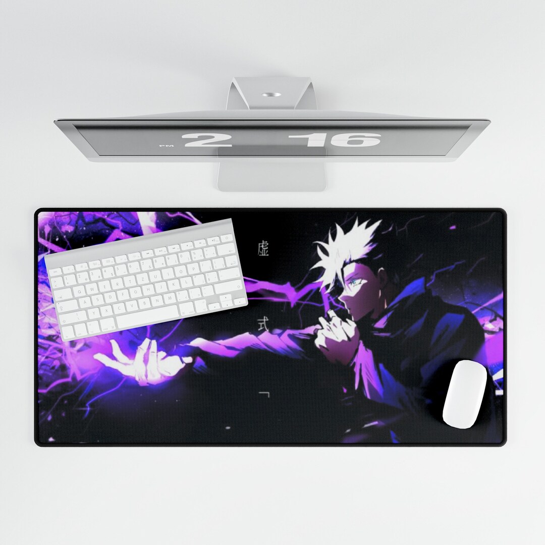 Large Anime Desk Mat Jujutsu Kaisen Desk Mat Gaming Desk Mat, Long Desk ...