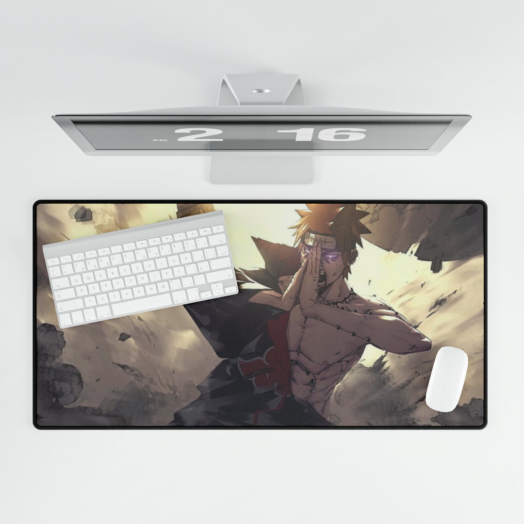 Large Anime Desk Mat Naruto Shippuden Desk Mat Gaming Desk Mat, Long ...