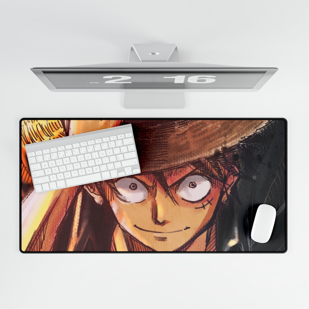 Large Anime Desk Mat One Piece Desk Mat Gaming Desk Mat, Long Desk Mats ...