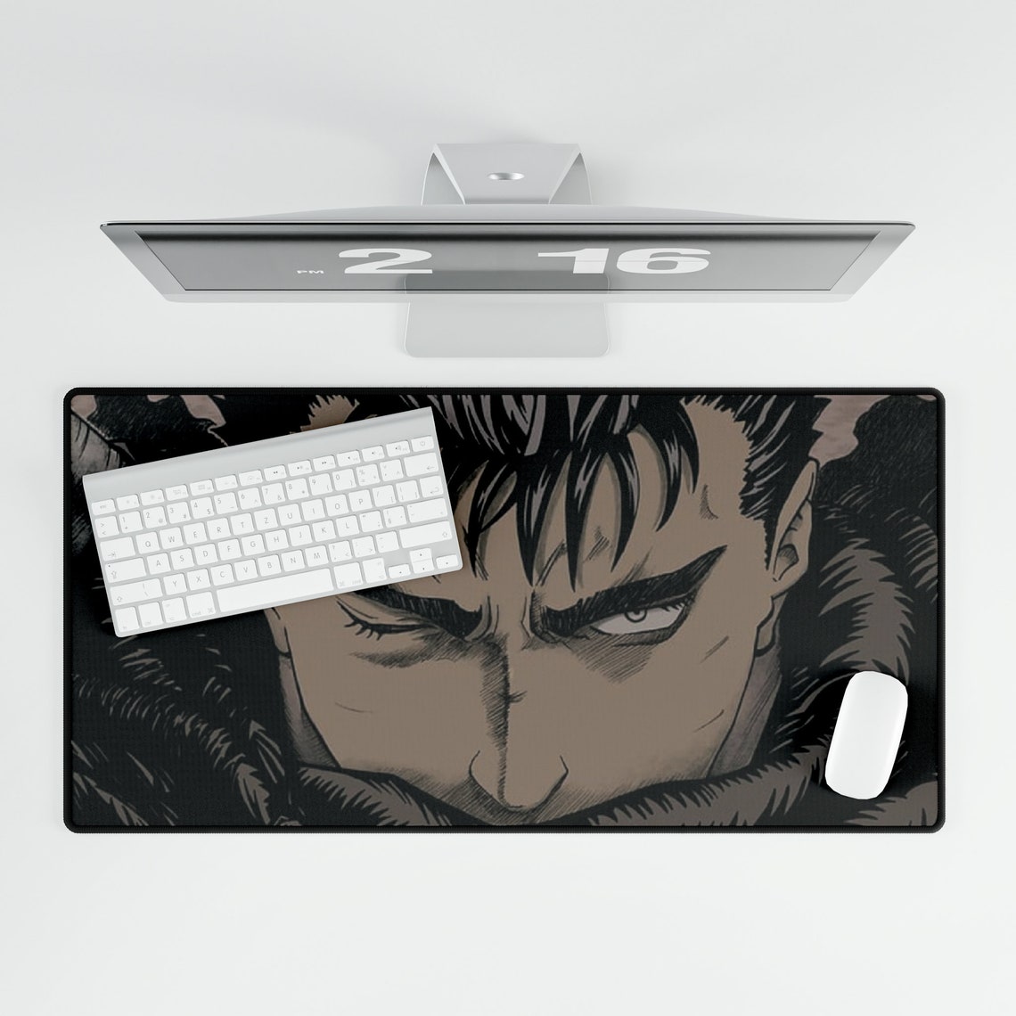 Large Anime Desk Mat Berserk Desk Mat Gaming Desk Mat, Long Desk Mats ...
