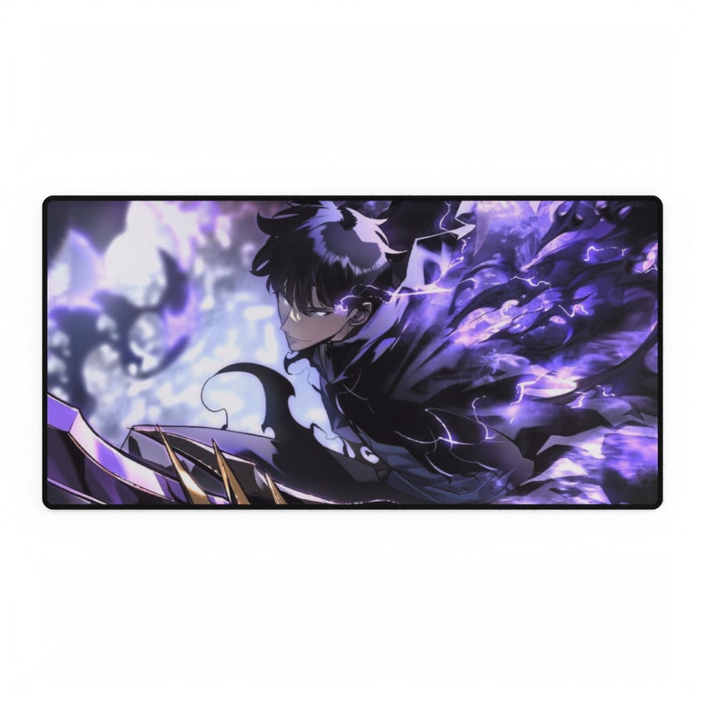 Large Anime Desk Mat Solo Leveling Desk Mat Gaming Desk Mat, Long Desk ...