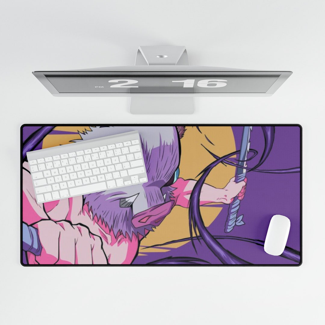 Large Anime Desk Mat Demon Slayer Desk Mat Gaming Desk Mat, Long Desk ...