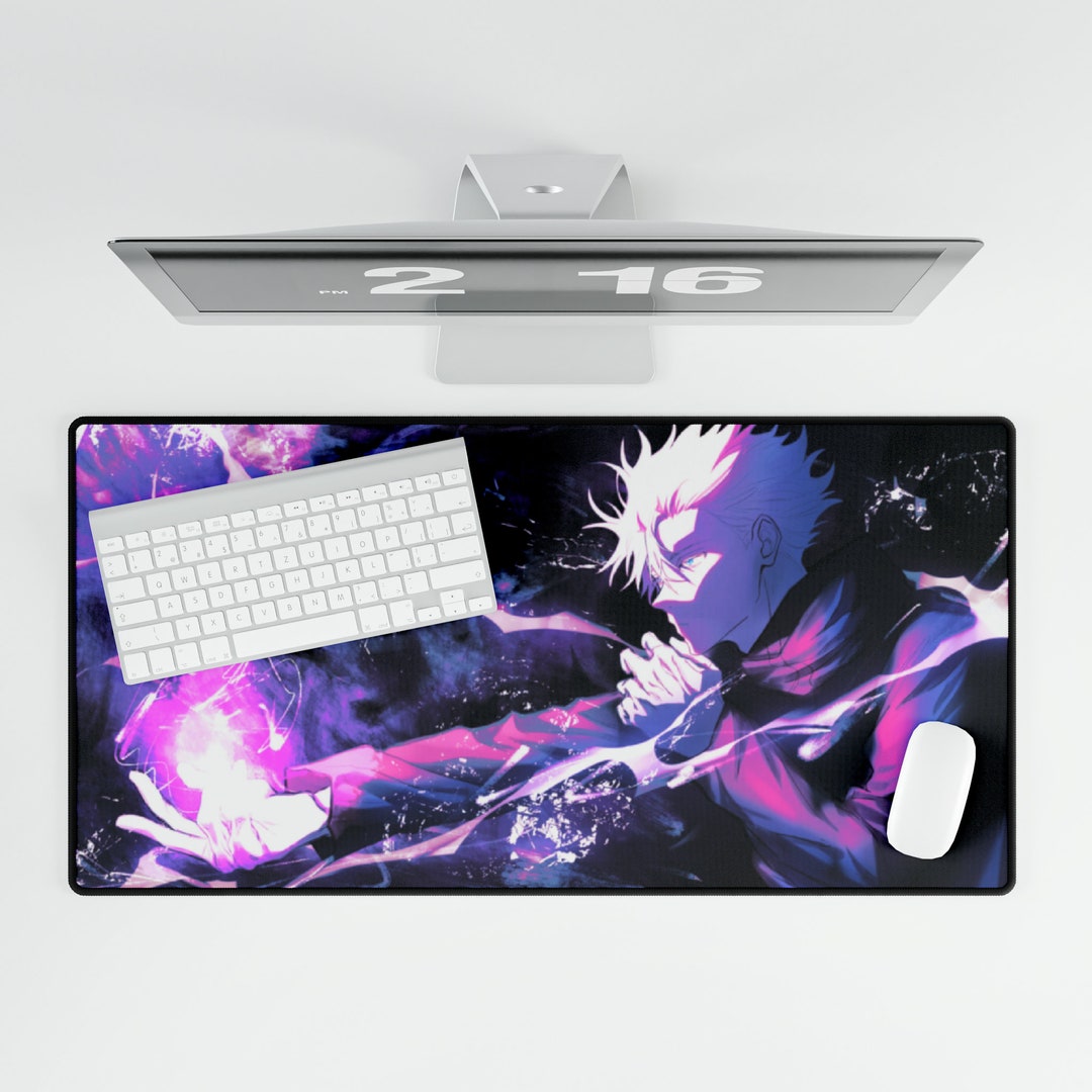 Large Anime Desk Mat Jujutsu Kaisen Desk Mat Gaming Desk Mat, Long Desk ...