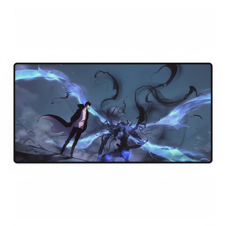 Large Anime Desk Mat Solo Leveling Desk Mat Gaming Desk Mat, Long Desk ...