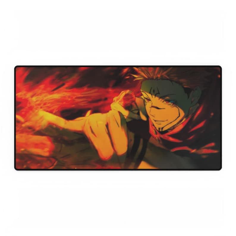 Large Anime Desk Mat Jujutsu Kaisen Desk Mat Gaming Desk Mat, Long Desk ...