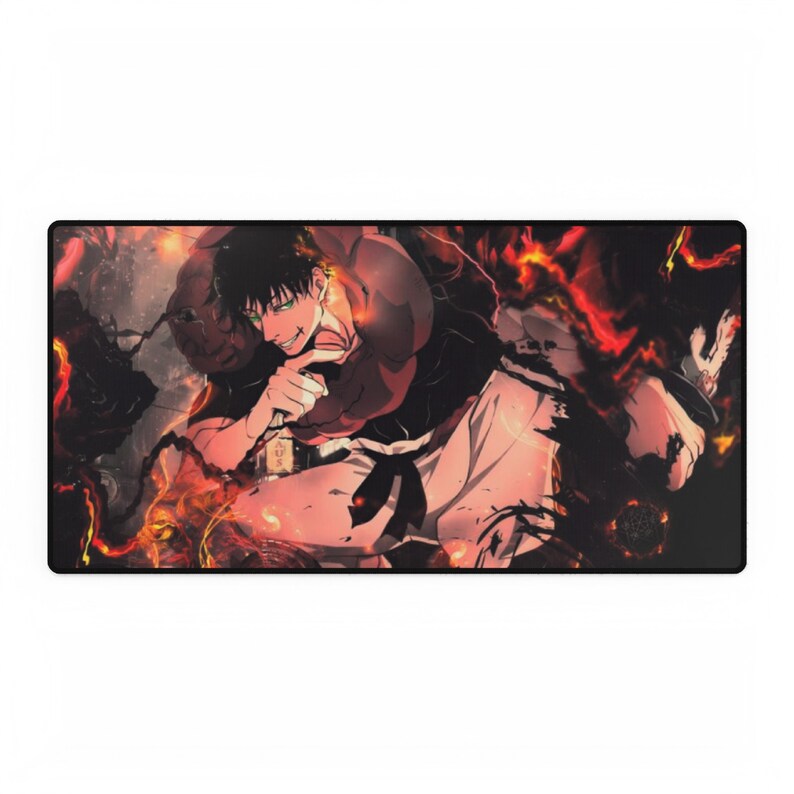 Large Anime Desk Mat Jujutsu Kaisen Desk Mat Gaming Desk Mat, Long Desk ...