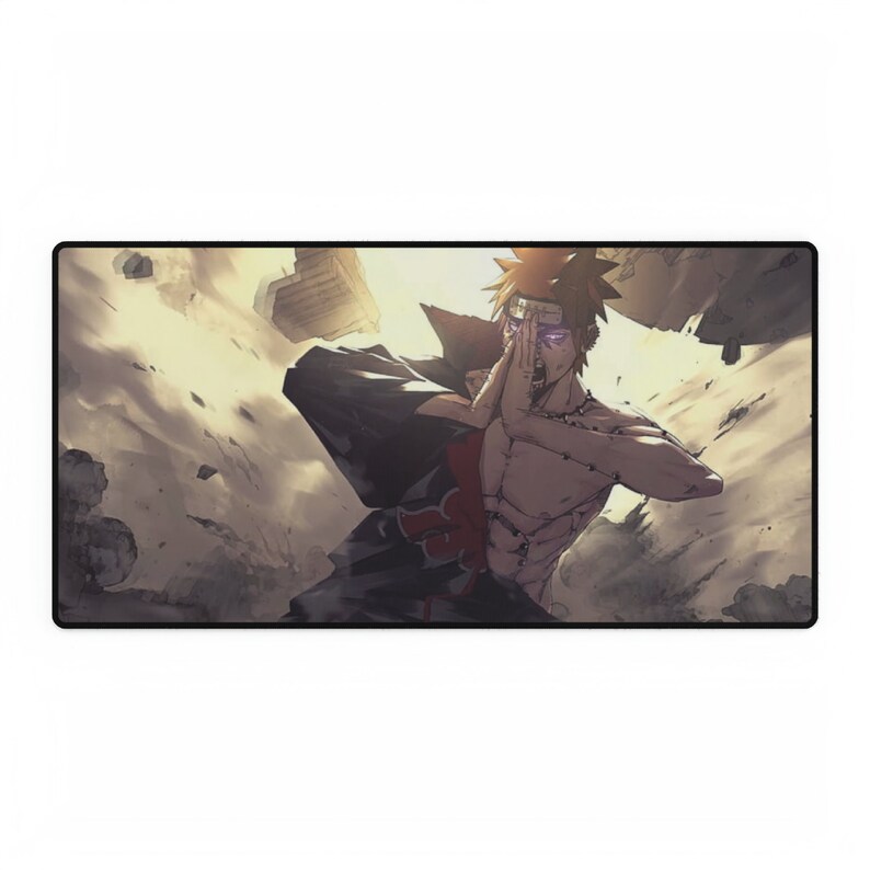 Large Anime Desk Mat Naruto Shippuden Desk Mat Gaming Desk Mat, Long ...