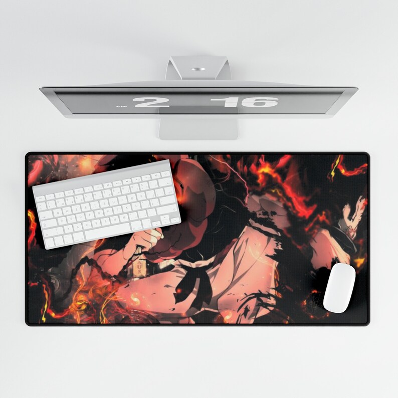 Large Anime Desk Mat Jujutsu Kaisen Desk Mat Gaming Desk Mat, Long Desk ...