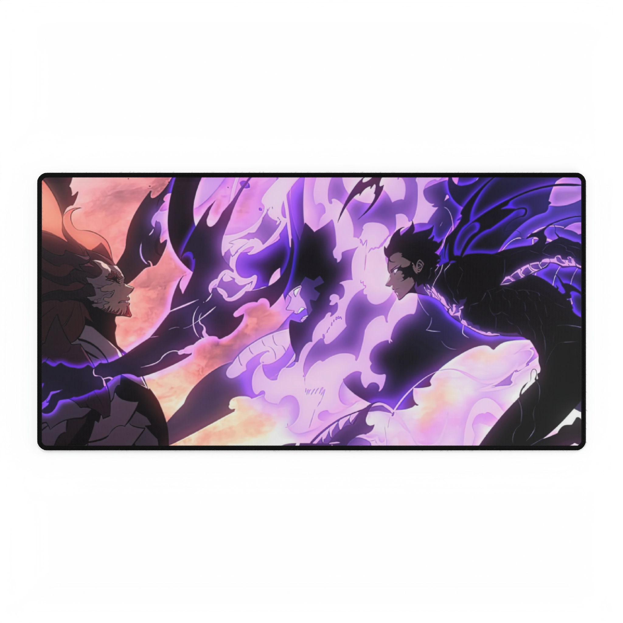 Large Anime Desk Mat Solo Leveling Desk Mat Gaming Desk Mat, Long Desk ...