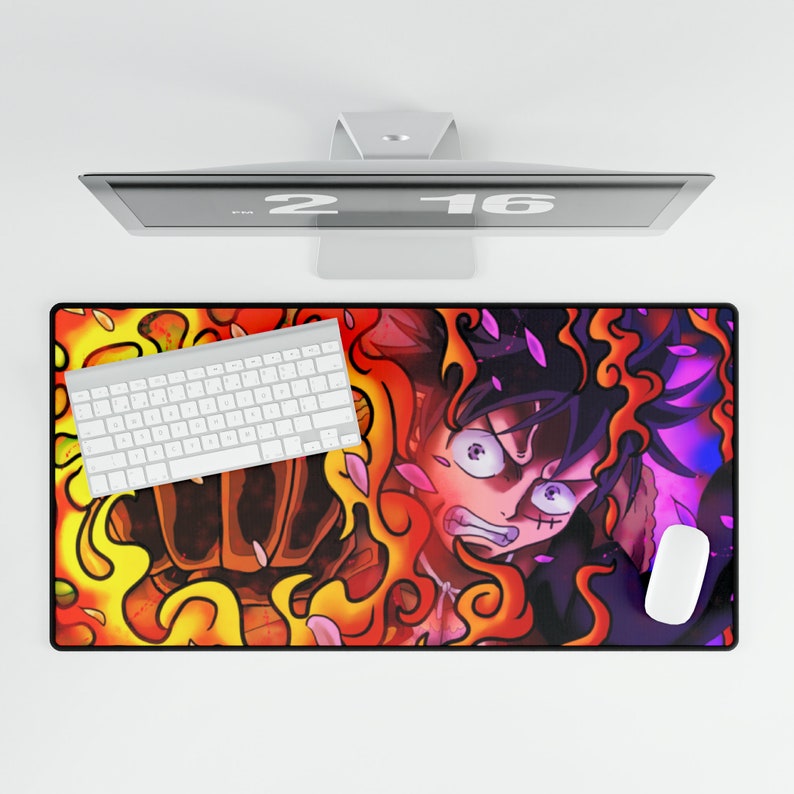 Large Anime Desk Mat One Piece Desk Mat Gaming Desk Mat, Long Desk Mats ...