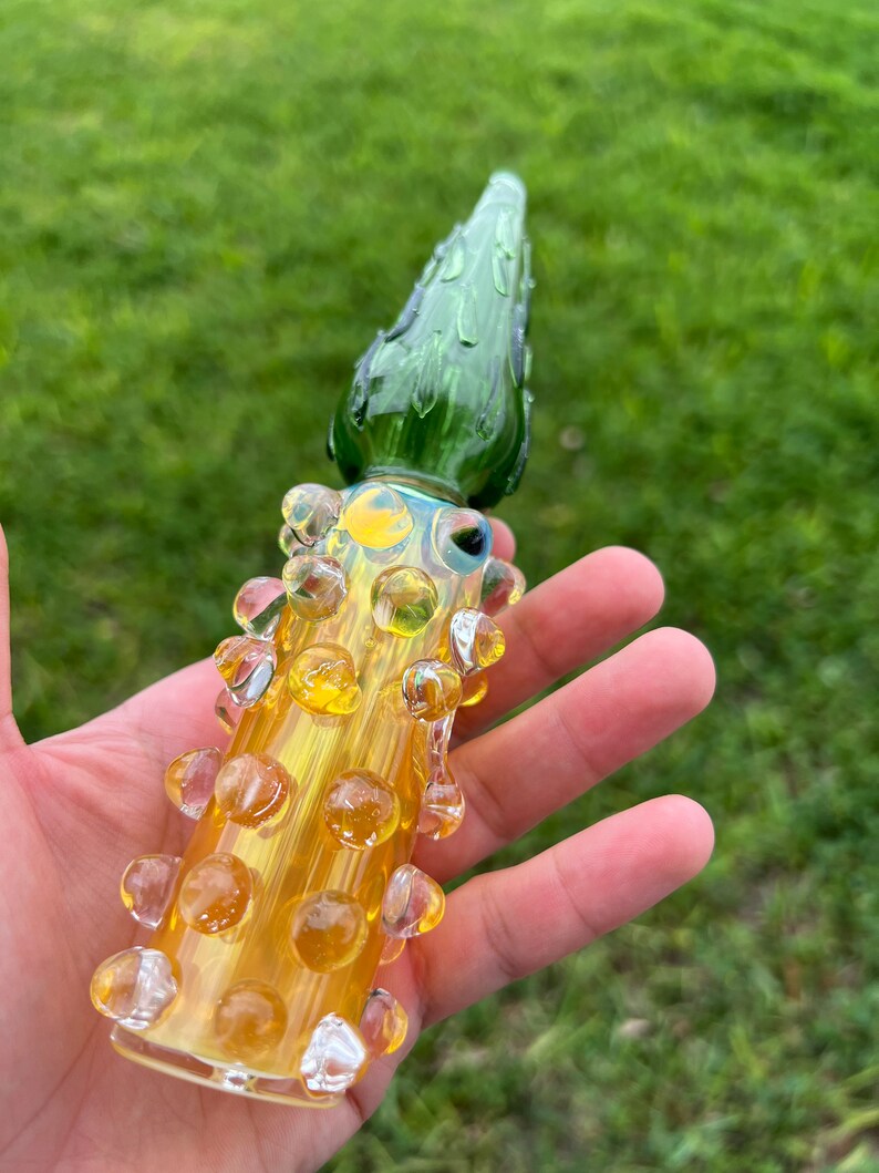 Translucent Pineapple Pipe Handmade Glass Tobacco Pipe Bowl - Etsy