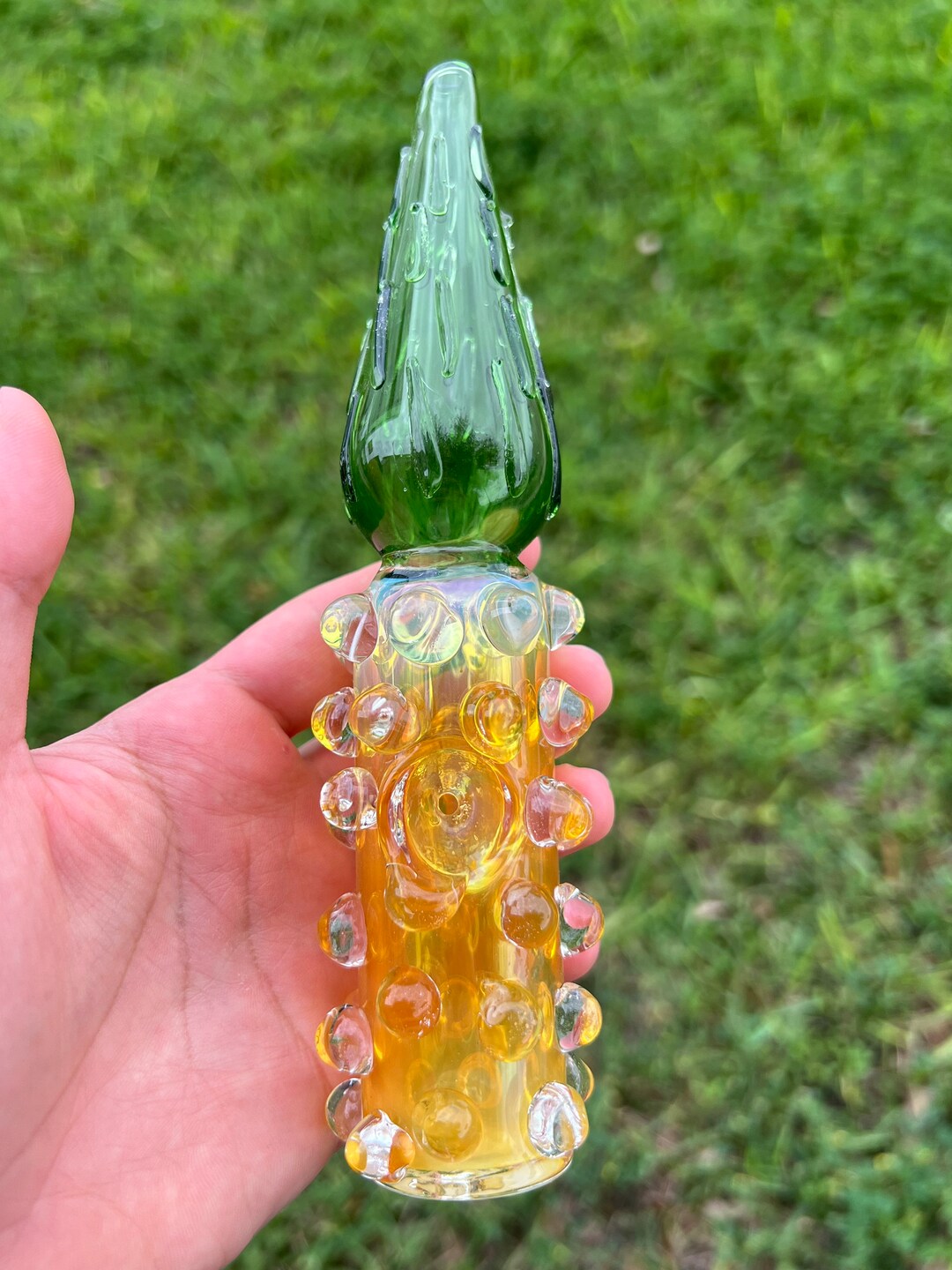 Translucent Pineapple Pipe Handmade Glass Tobacco Pipe Bowl - Etsy