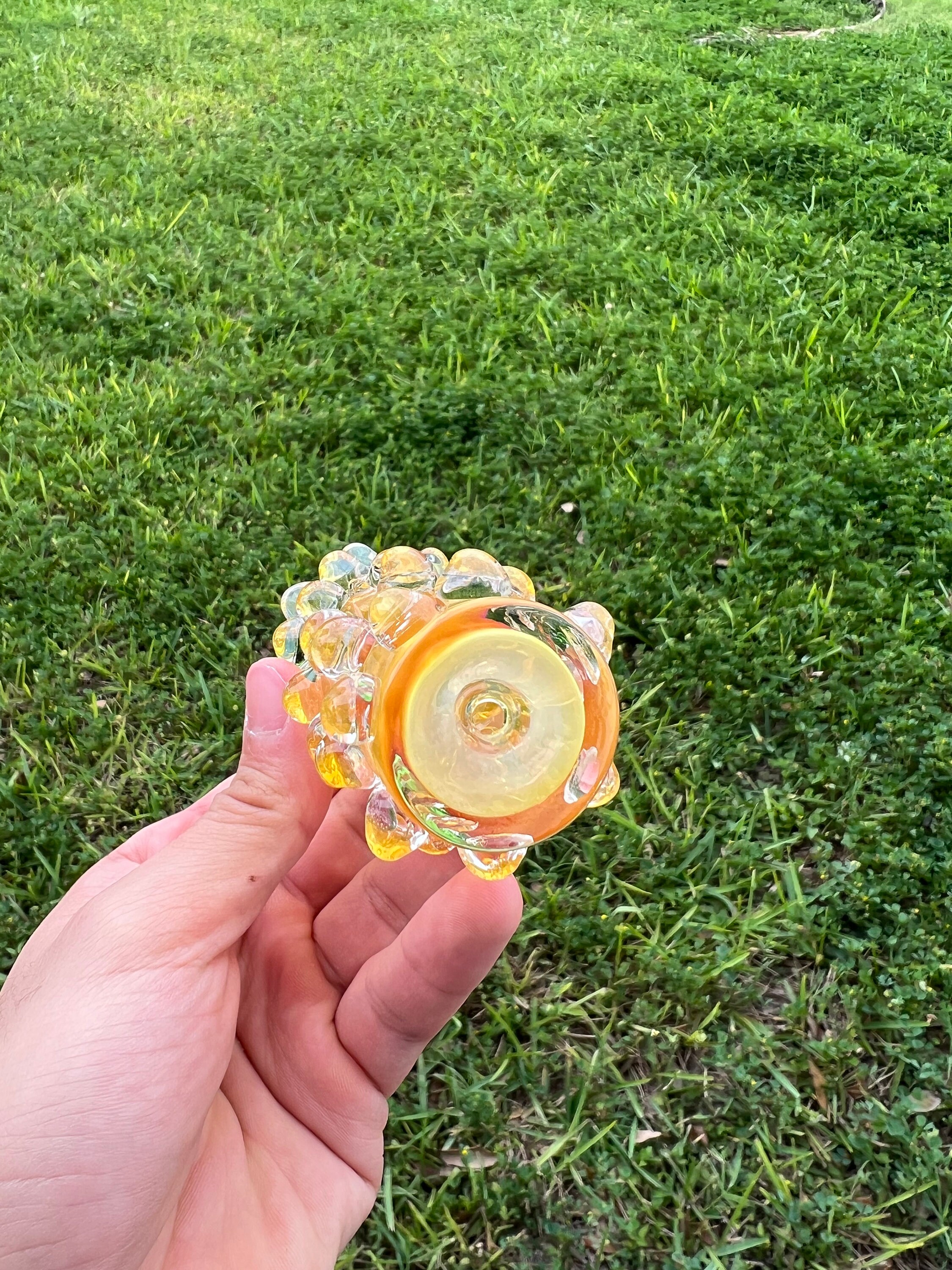 Translucent Pineapple Pipe Handmade Glass Tobacco Pipe Bowl - Etsy