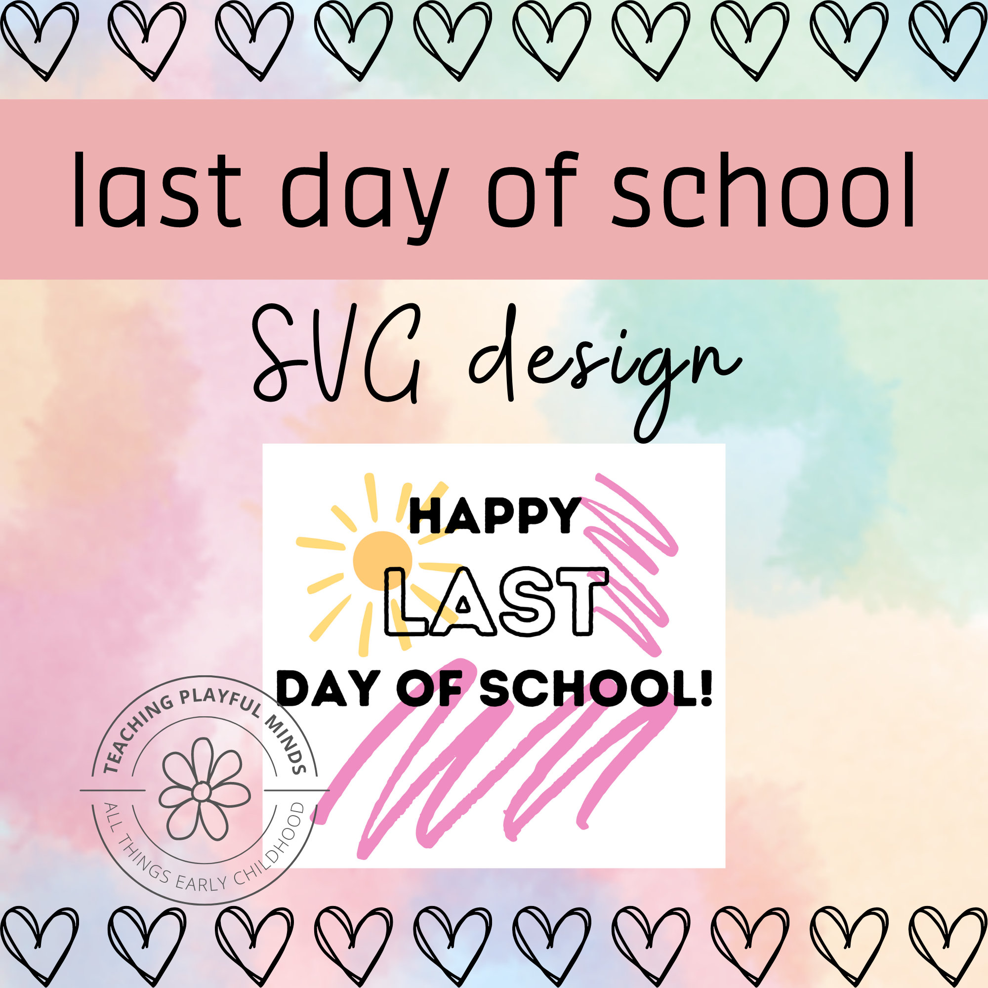 Teacher Svg-happy Last Day of School Svg-end of School Svg-summer Svg ...