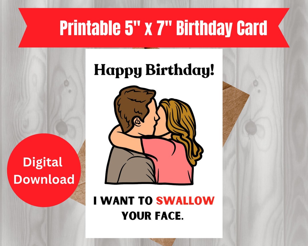 Funny Birthday Card Funny Adult Birthday Card Funny Cards for Adults ...