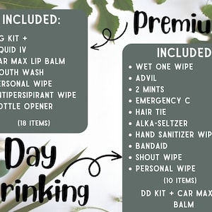 Custom Girls Trip Kits | Hangover Recovery Kits | Bachelor Kits ...