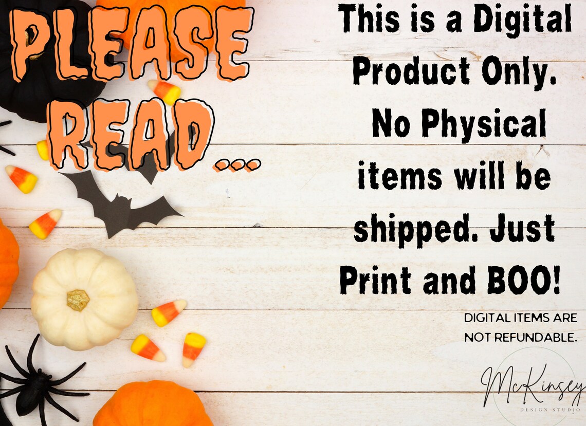 You've Been Booed Printable Halloween Kit, Boo Sign and Poem, Boo Your ...