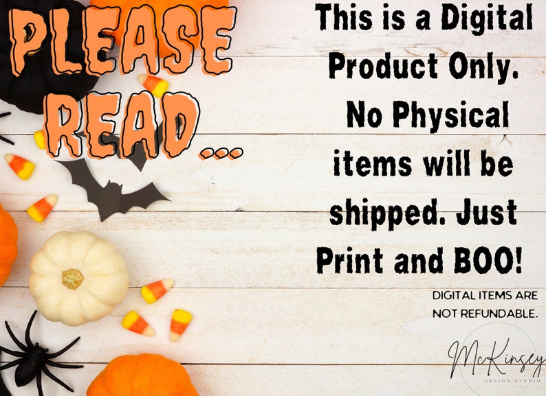 You've Been Booed Printable Halloween Kit, Boo Sign and Poem, Boo Your ...