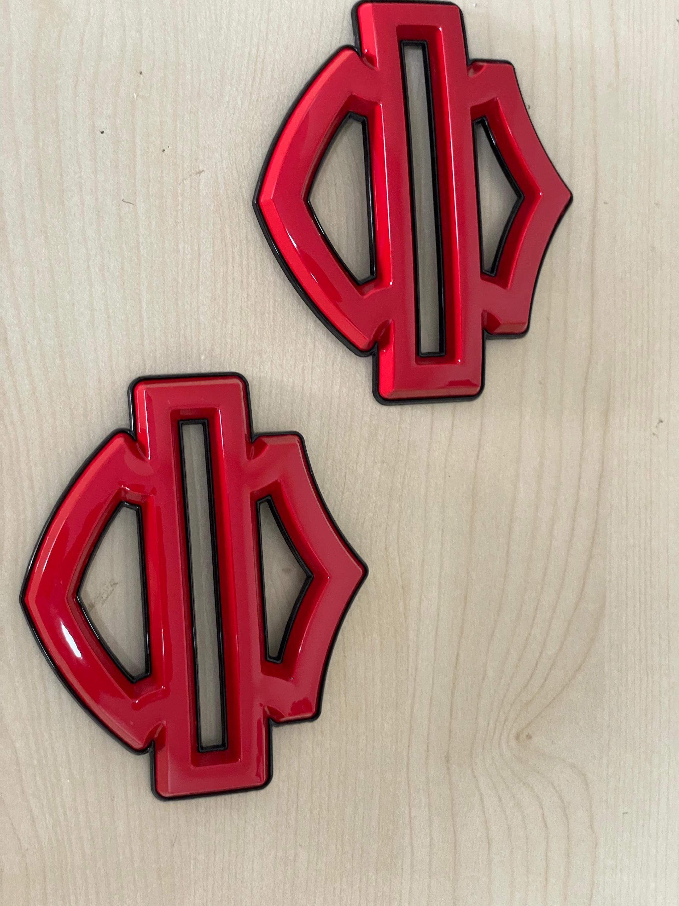 HD Metal CVO Fuel Tank Curved Emblem Badge Emblems, Sized for Gas Tank ...
