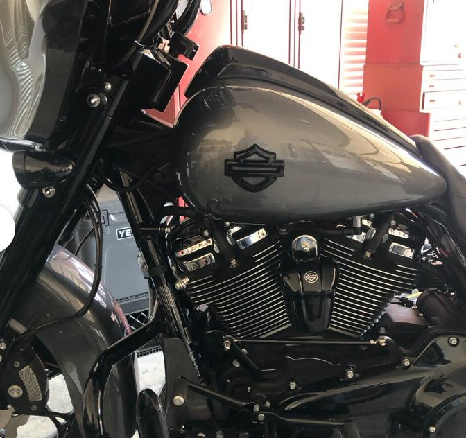 HD Metal CVO Fuel Tank Curved Emblem Badge Emblems, Sized for Gas Tank ...