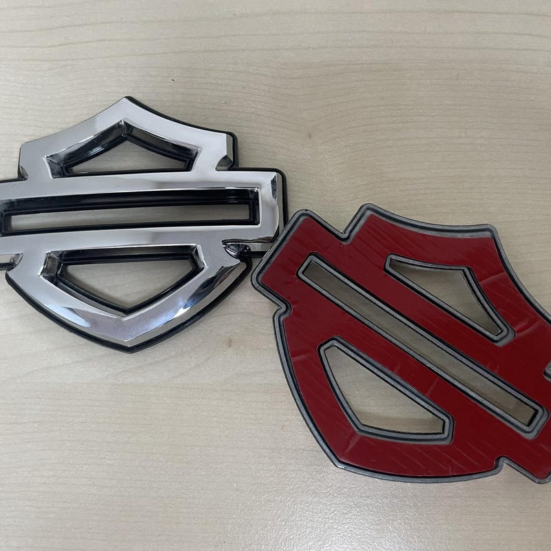 Chrome Emblem - Etsy