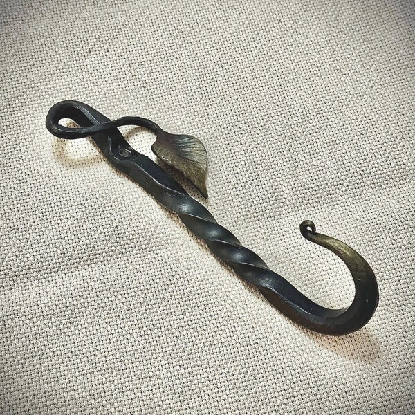 Hand Forged Hook - Etsy