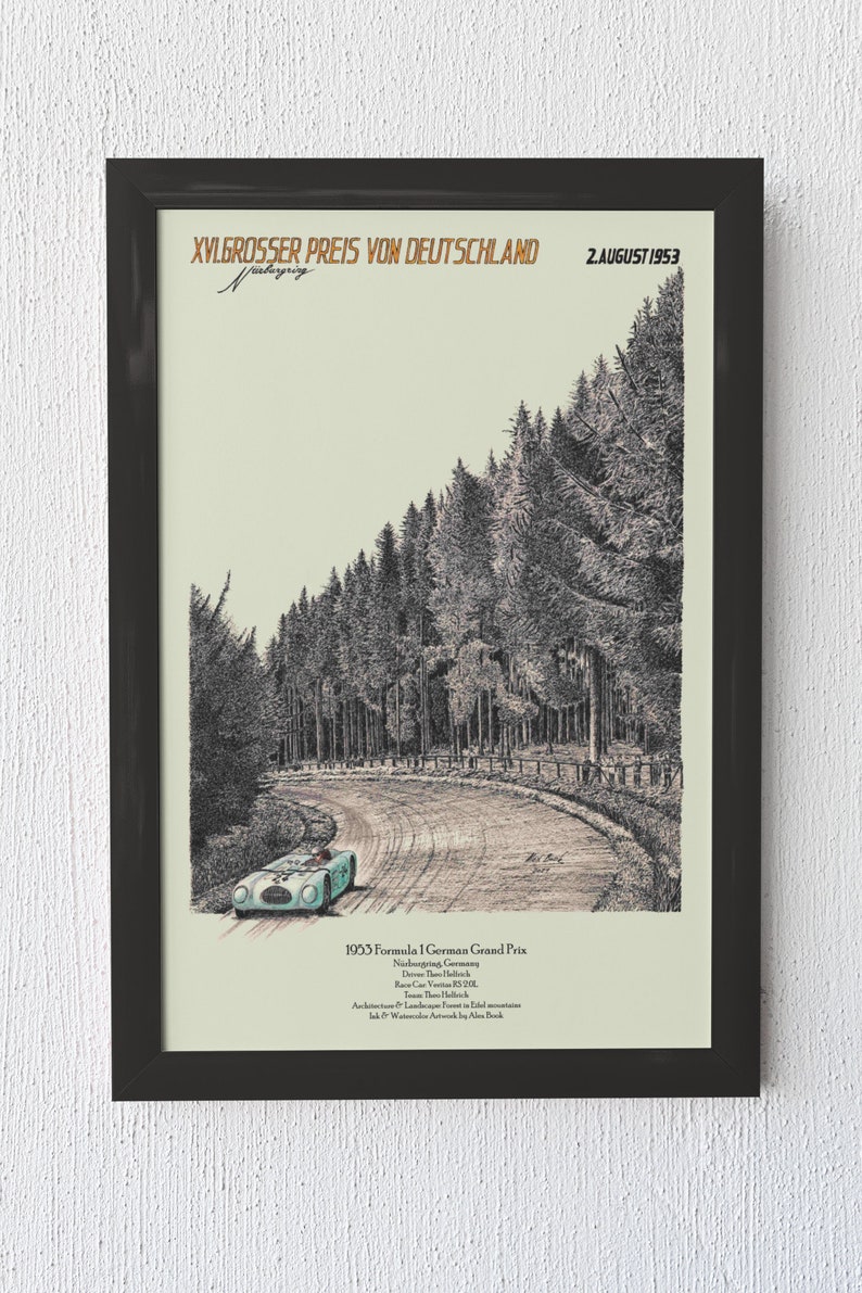 1953 German Grand Prix Nurburgring, Germany Veritas F1 Car Theo ...